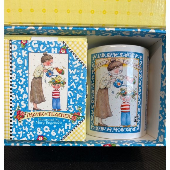 Mary Engelbreit | Kitchen | Vintage Mary Engelbreit Thank A Teacher Mug ...